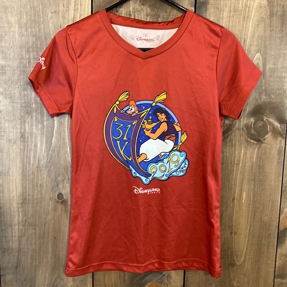 Tops | Rundisney 219 Disneyland Paris 31k Challenge Race Shirt | Poshmark